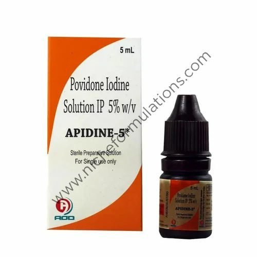 Apidine 5 Eye Drops - Niche Formulations