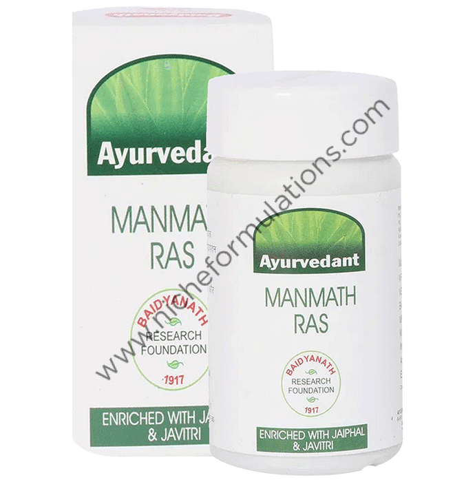Baidyanath (Jhansi) Ayurvedant Manmath Ras Tablet - Niche Formulations