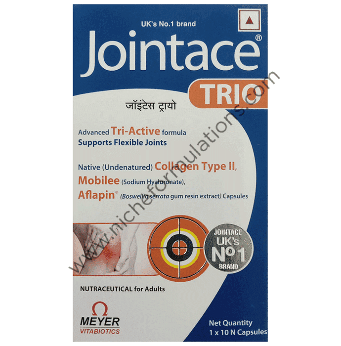 Jointace Trio Capsule | For Pain Relief | Supports Flexible Joints ...