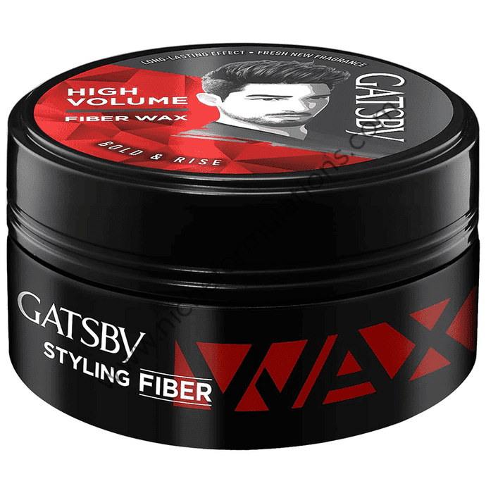 Gatsby Styling Fiber Wax Bold & Rise - Niche Formulations