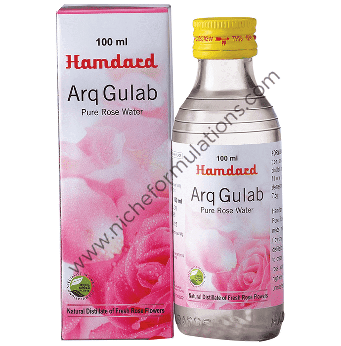 Hamdard Arq Gulab Pure Rose Water - Niche Formulations