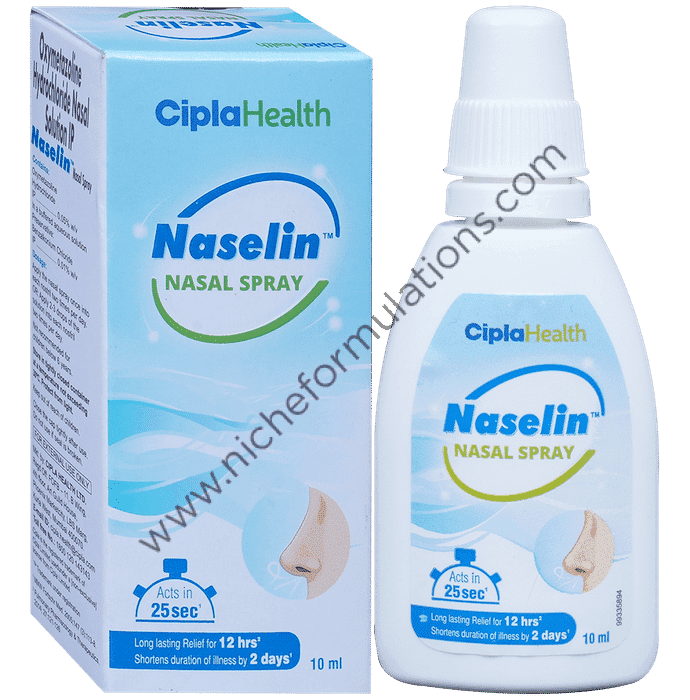 Naselin Nasal Spray - Niche Formulations