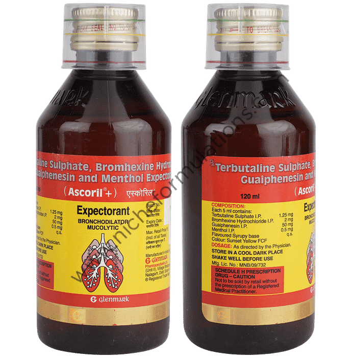 Ascoril Plus Expectorant - Niche Formulations