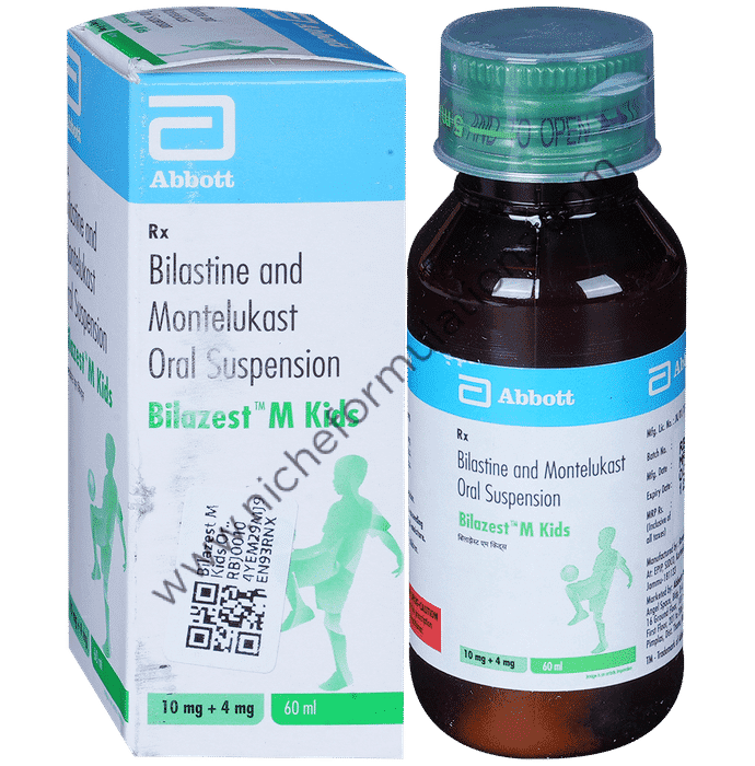 Bilazest M Kids Oral Suspension - Niche Formulations