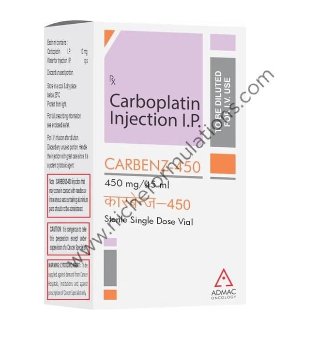 Carbenz 450 Injection - Niche Formulations