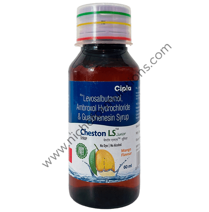 Cheston LS Junior Syrup Mango Sugar Free - Niche Formulations