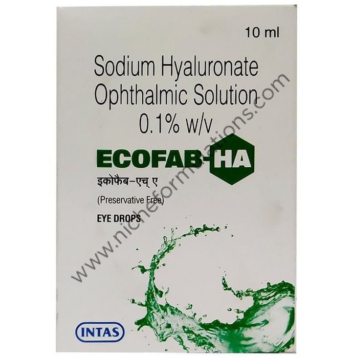 Ecofab-HA Eye Drop - Niche Formulations