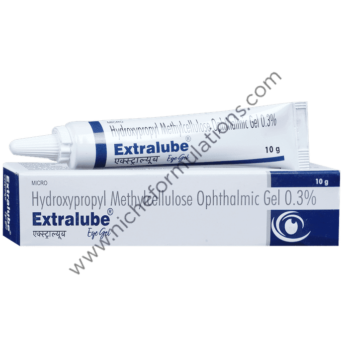 Extralube Eye Gel Ophthalmic Gel - Niche Formulations
