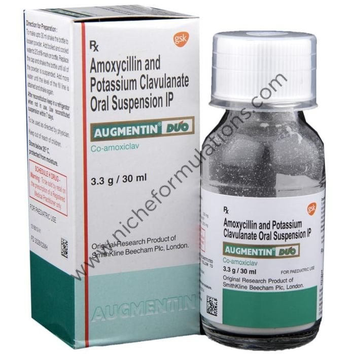 Augmentin Duo Oral Suspension - Niche Formulations