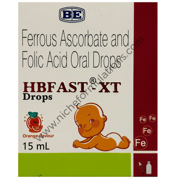 HB Fast-Xt Oral Drops Orange - Niche Formulations