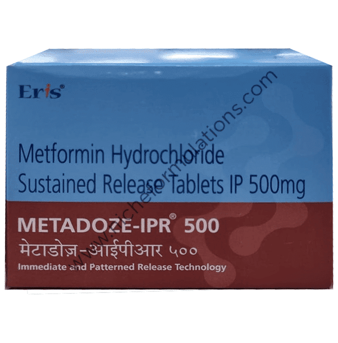 Metadoze-IPR 500 Tablet SR - Niche Formulations