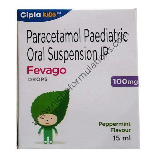 FEVAGO 100 MG SYRUP - Niche Formulations
