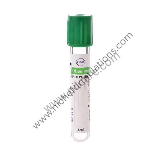 Lithium Heparin Tube - Niche Formulations
