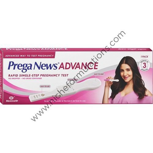 Prega News Advance Pregnancy Rapid Single-Step Test Kit - Niche ...