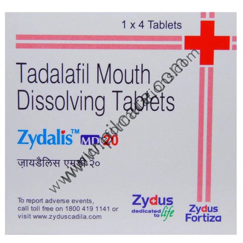 Zydalis MD 20 Tablet - Niche Formulations