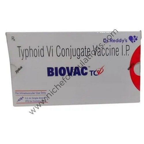 Biovac Typhoid 25mcg Injection - Niche Formulations