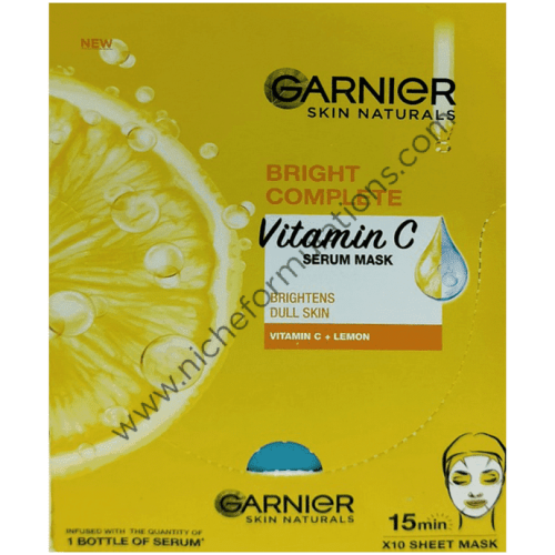 Garnier Vitamin C Serum Mask - Niche Formulations
